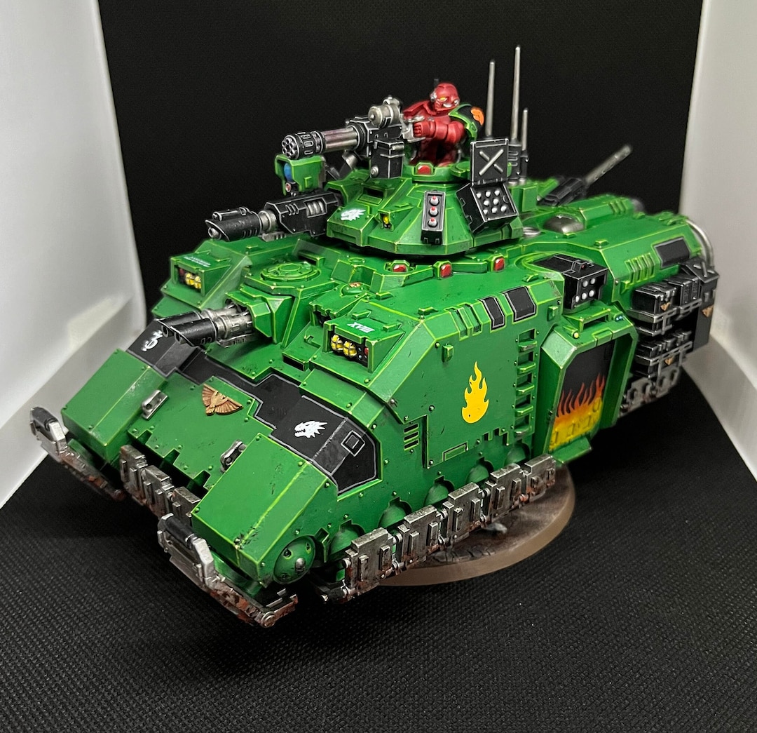 Repulsor Tank, Warhammer 40k, Space Marines, Repulsor, Painting ...