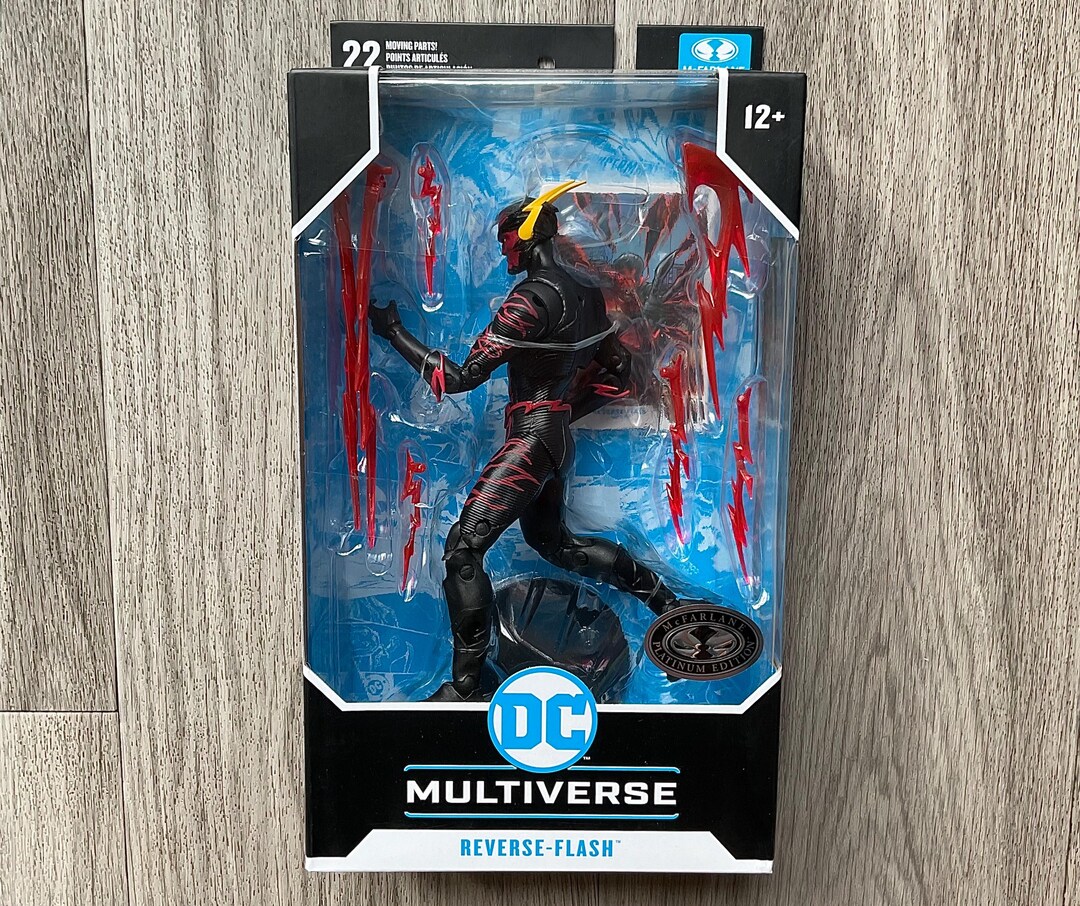 Mcfarlane DC Multiverse Reverse Flash Action Figure Anti Lightning ...