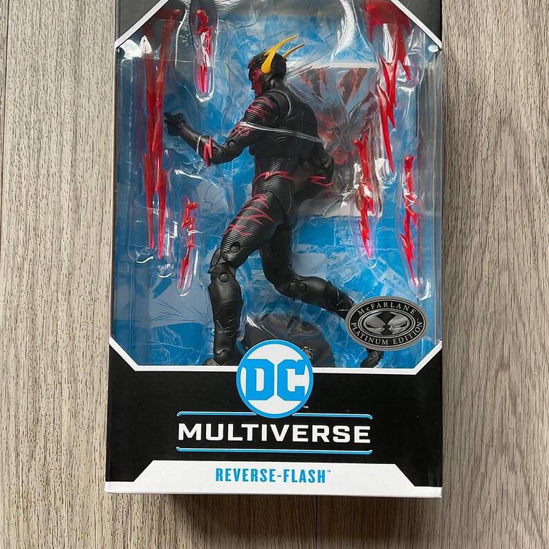 Mcfarlane DC Multiverse Reverse Flash Action Figure Anti Lightning ...