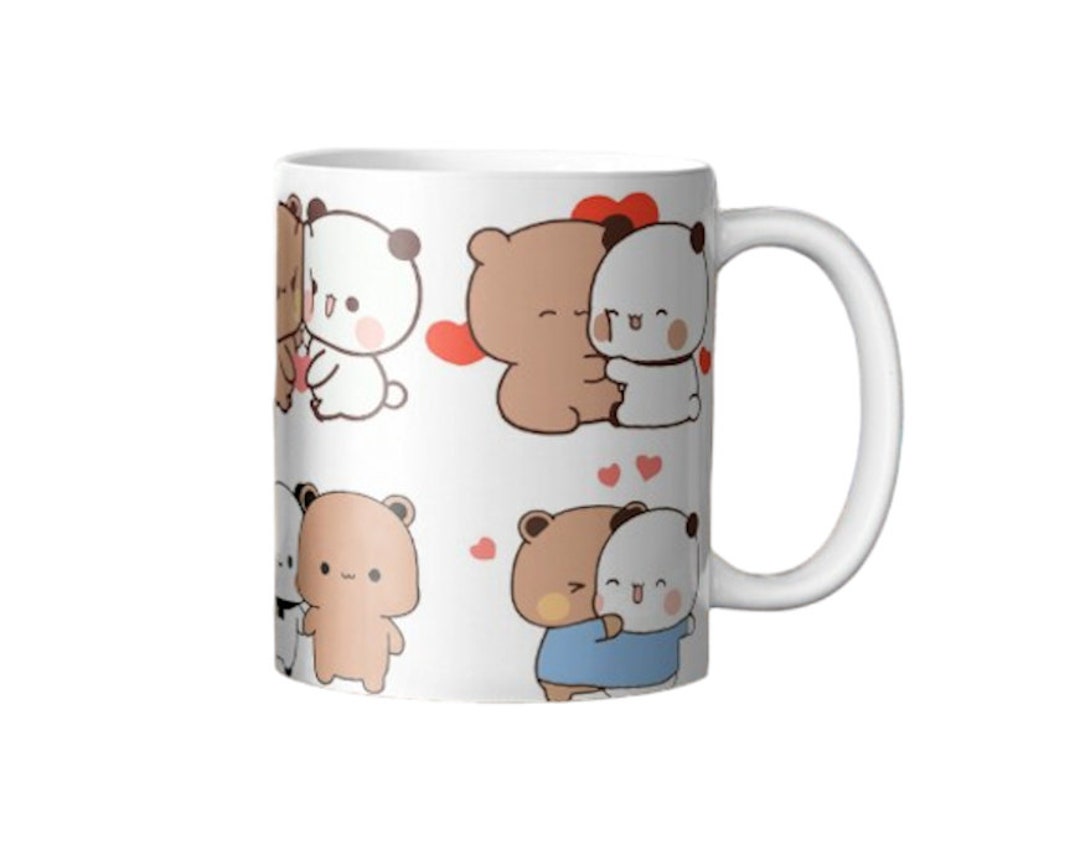 Bubu & Dudu Panda Bear Mug Birthday, Anniversary Funny Idea Gift 11 Oz ...