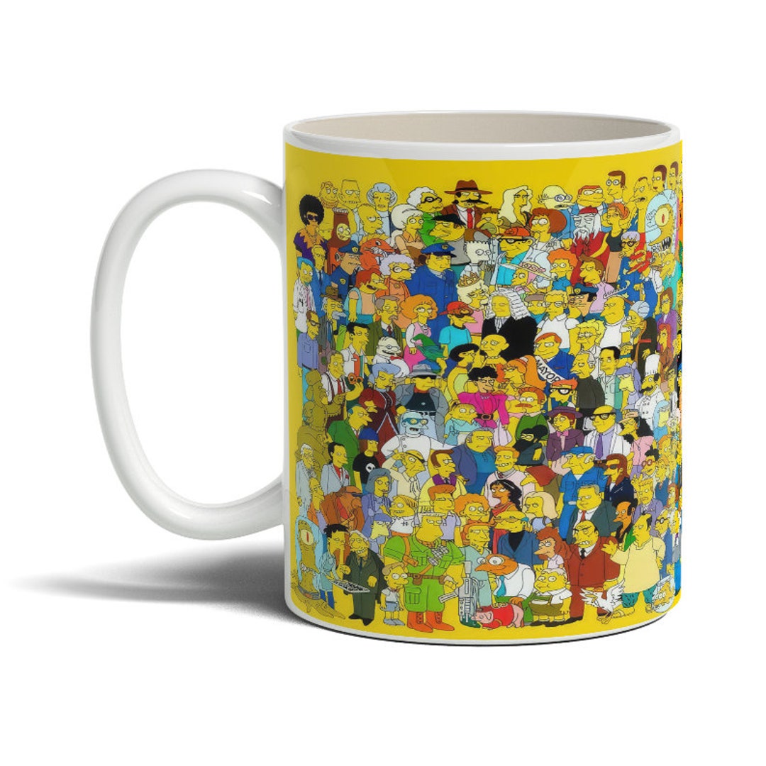 The Simpsons All Characters TV Show Sitcom Simpsons Homer Bart Margie ...