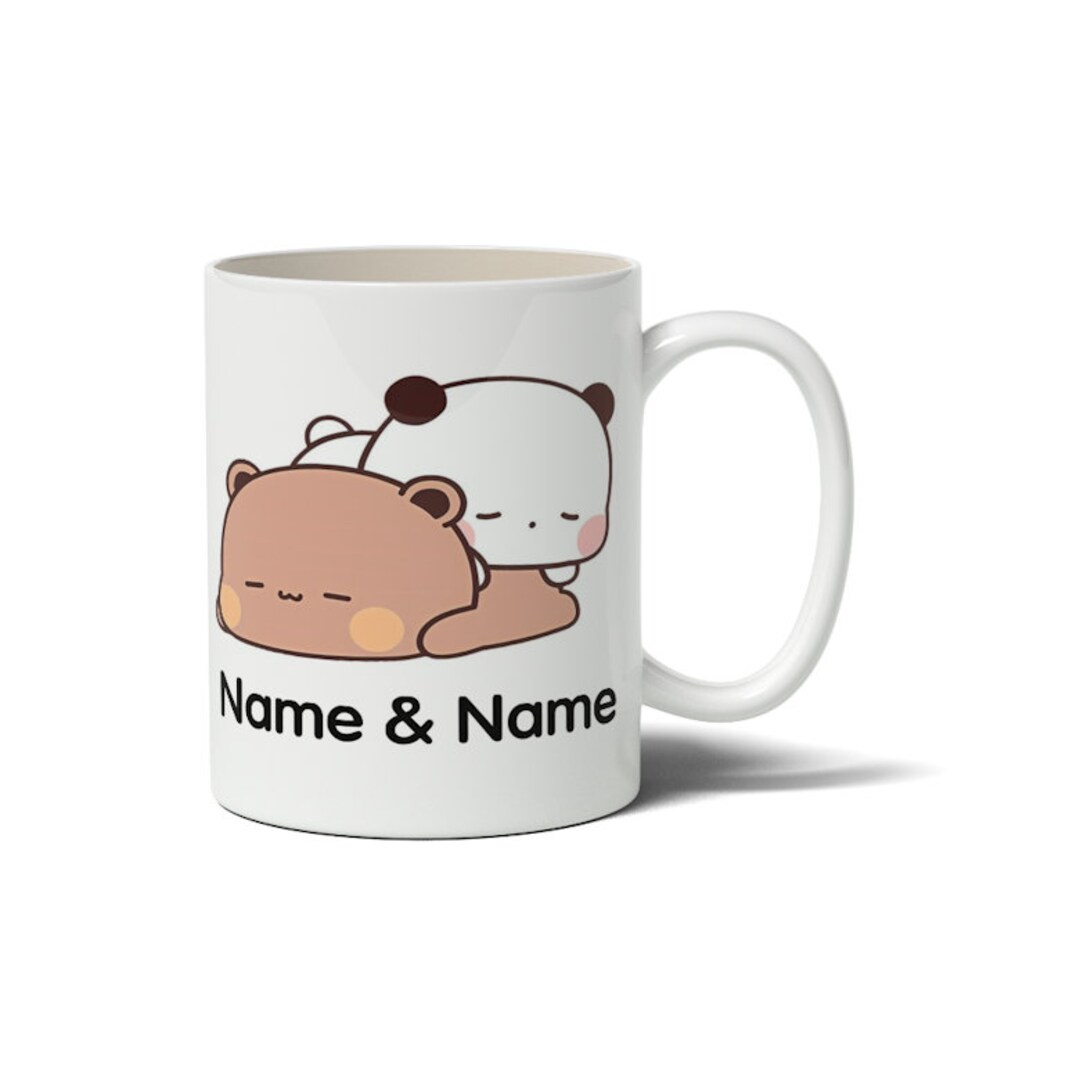 PERSONALIZED Bubu Hug Dudu Cute Bear Cat Love Cartoon Pet Valentine's ...