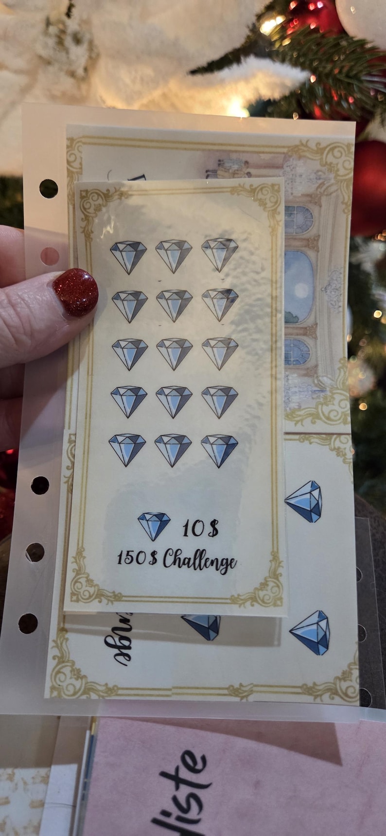 Regency Romance Savings Challenge | Vintage Blue & Gold Budget Binder ...