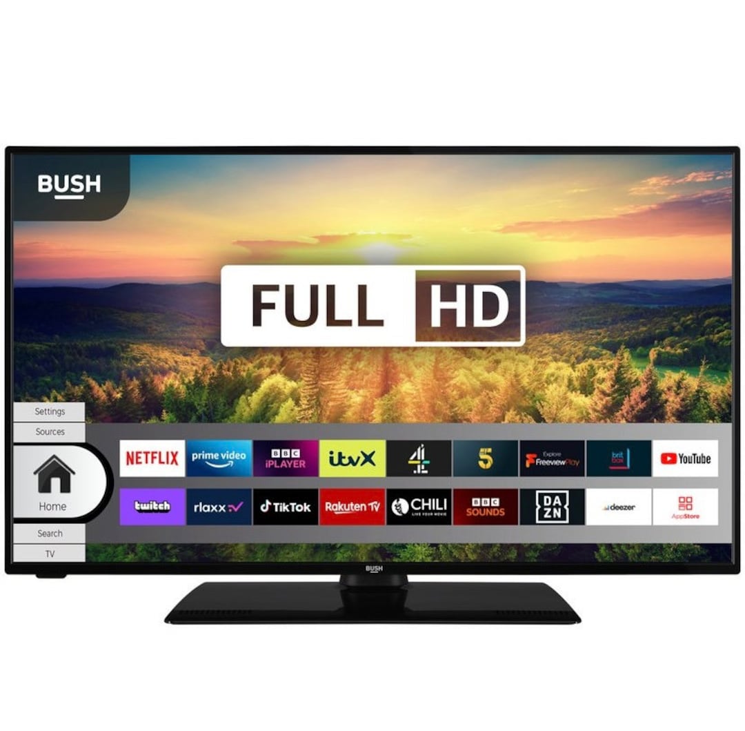 Bush 40 Inch Smart Fhd Hdr Led Freeview TV - Etsy