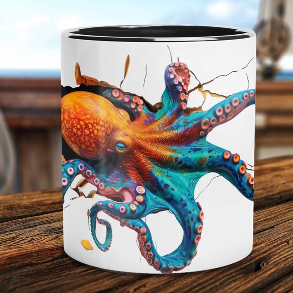 Octopus Mugs - Etsy