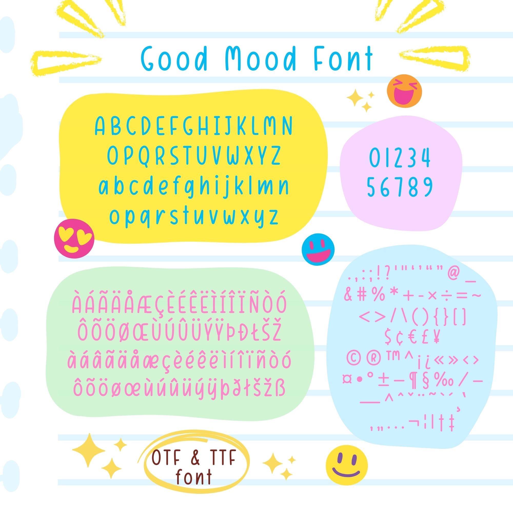 Handwriting Font, Tidy Handwritten Font, Fun Playful Font, Goodnotes ...