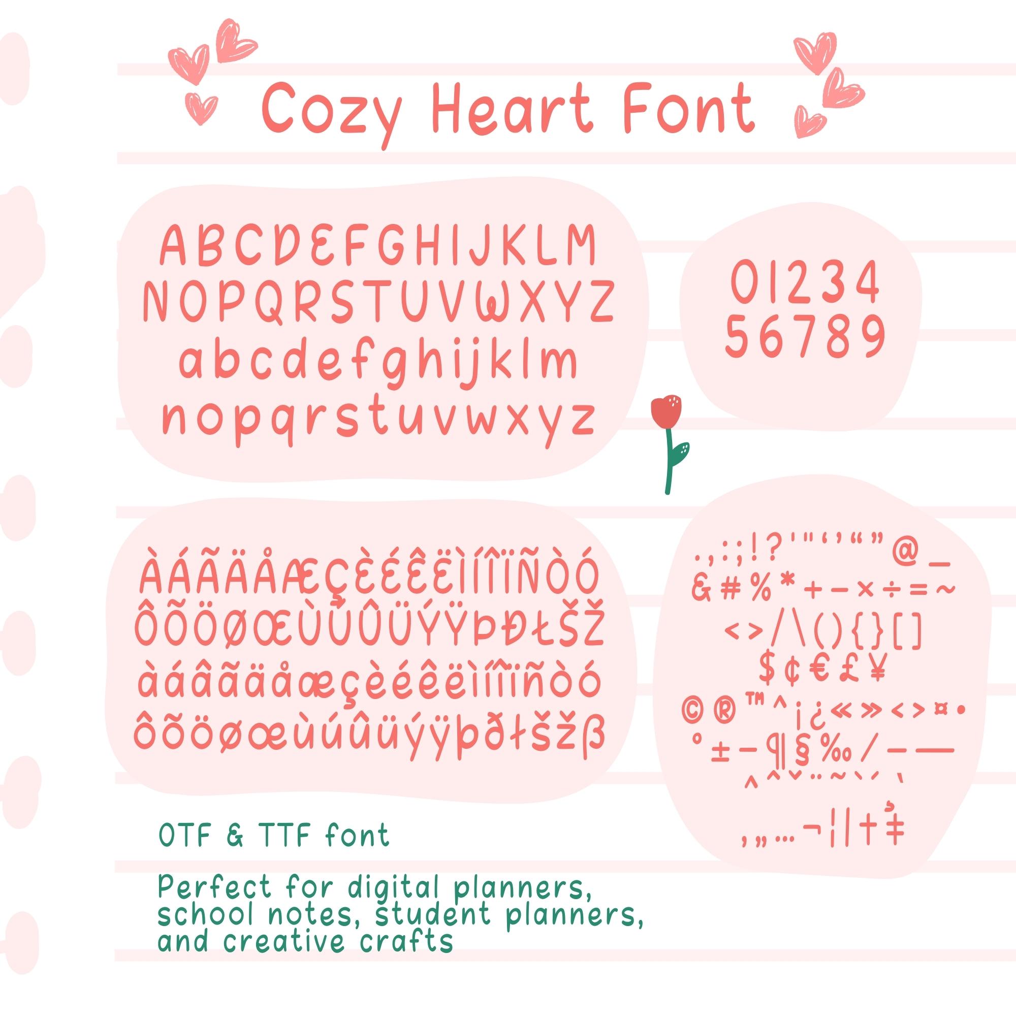 Handwriting Font, Cute & Neat Handwritten Font, Tidy Font for Goodnotes ...