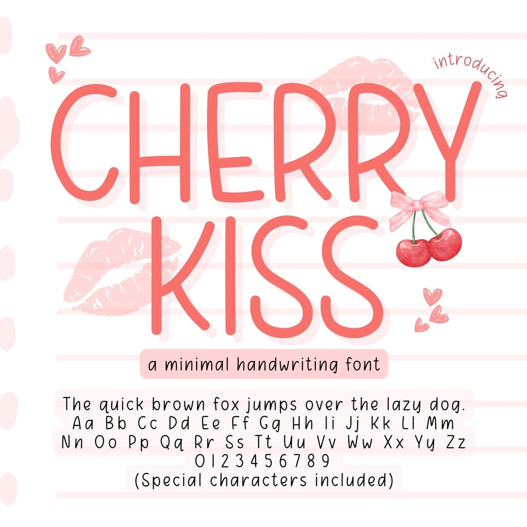 Handwriting Font, Neat Handwritten Font, Note Taking Font, Font for ...