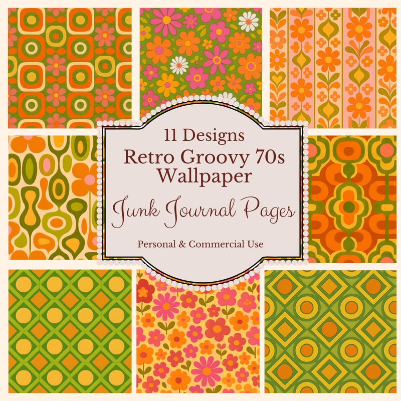 Wallpaper Groovy - Etsy