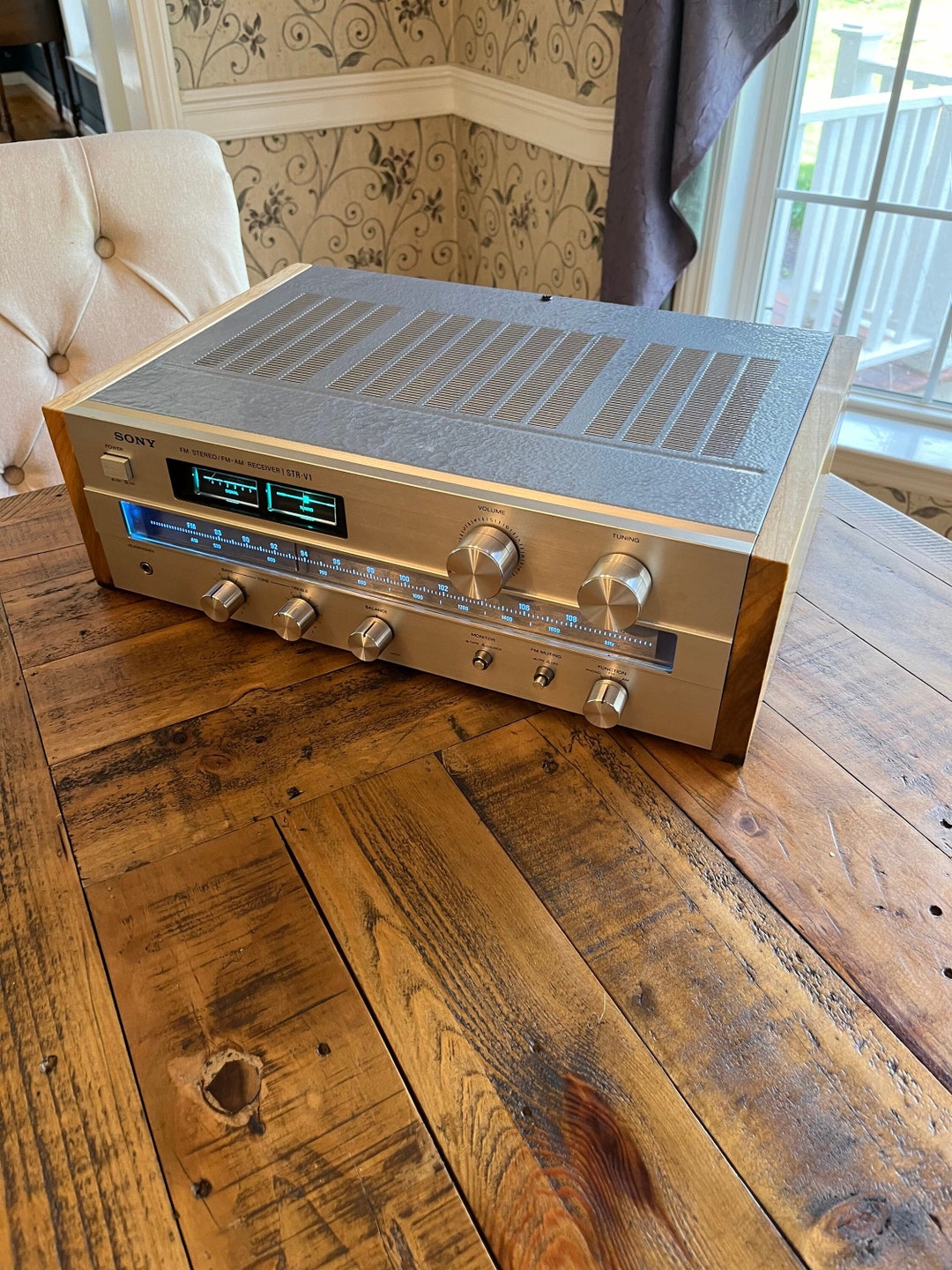 Vintage Sony STR-V1 Stereo Receiver - Etsy