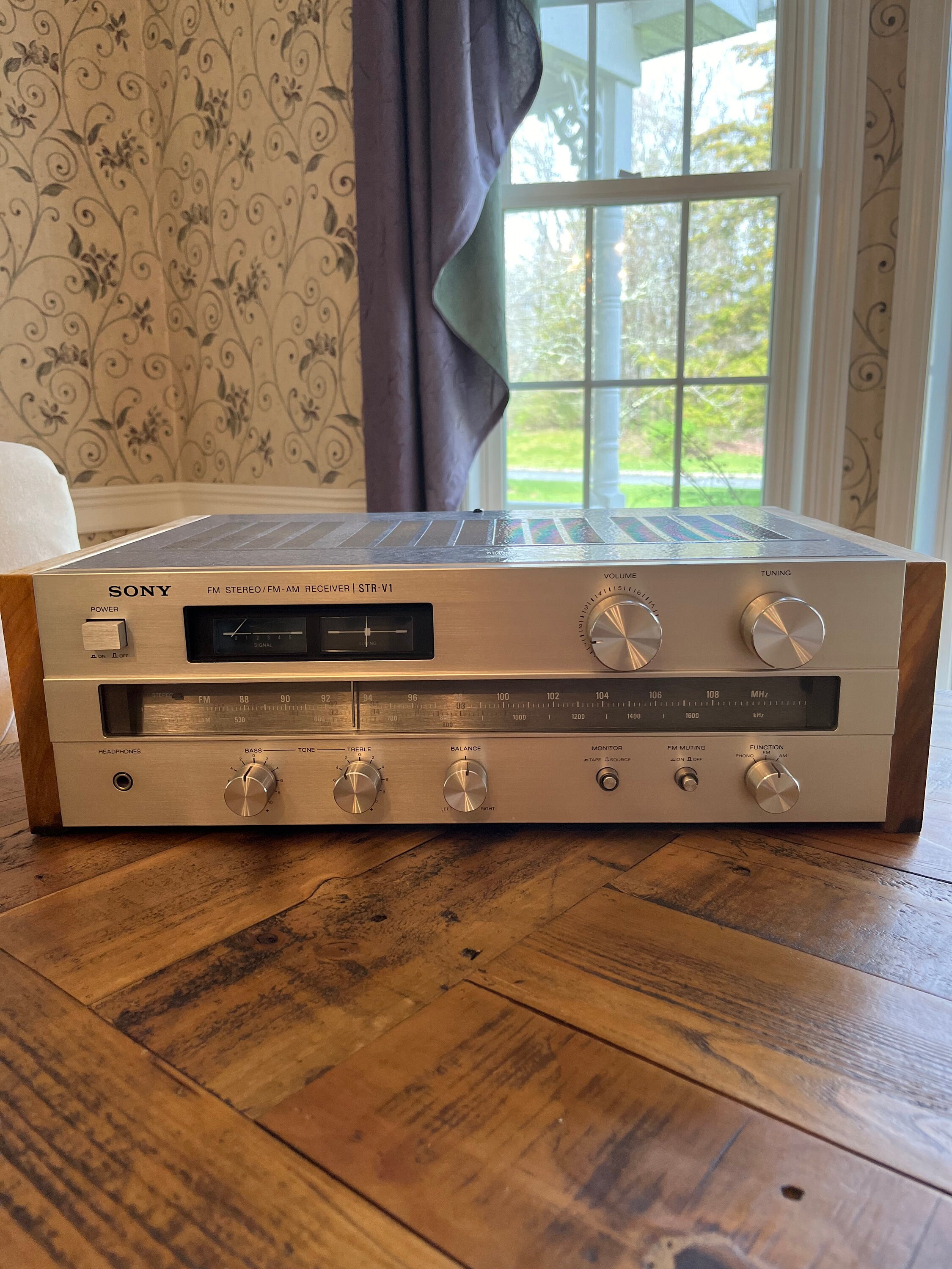 Vintage Sony STR-V1 Stereo Receiver - Etsy