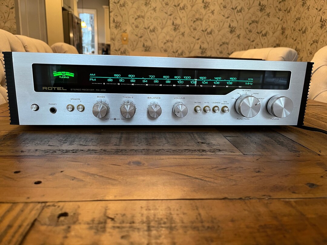 Vintage Rotel RX-402 Stereo Receiver - Etsy