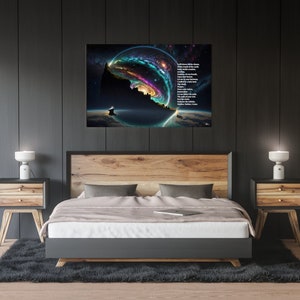 Drown in the Chasm Digital Art Poetry Printable Poetry Art, Fantastical ...