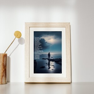 Let the Sun Go Down Digital Art Poetry Printable Poetry Art ...