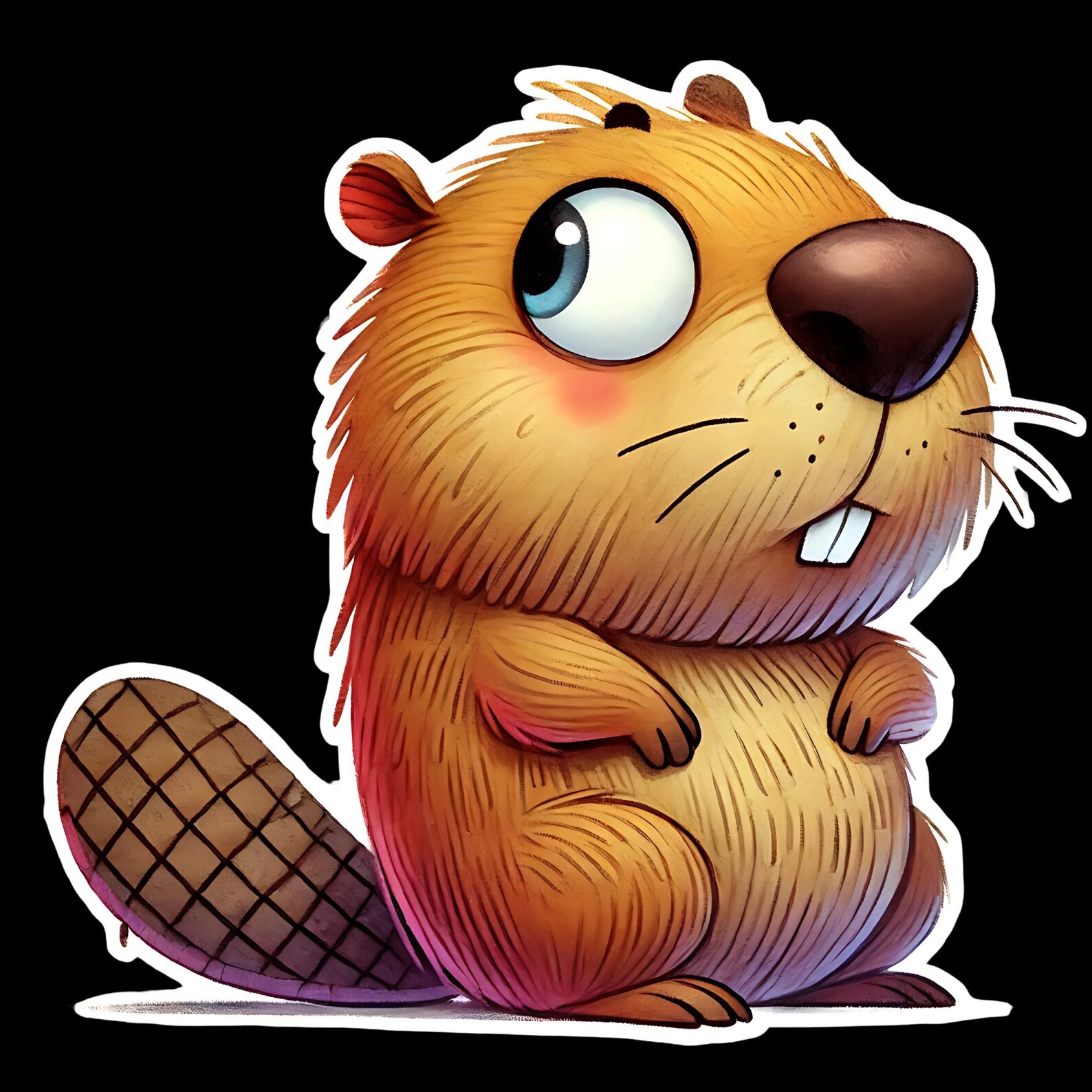 Whimsical Animal Clipart - 25 Cute Animal Pngs, 10x10 In, 400 DPI ...