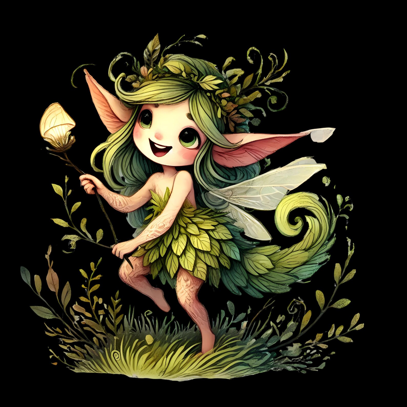 Fantasy Creatures PNG Clipart Pack | 46 Magical Fairy & Forest ...