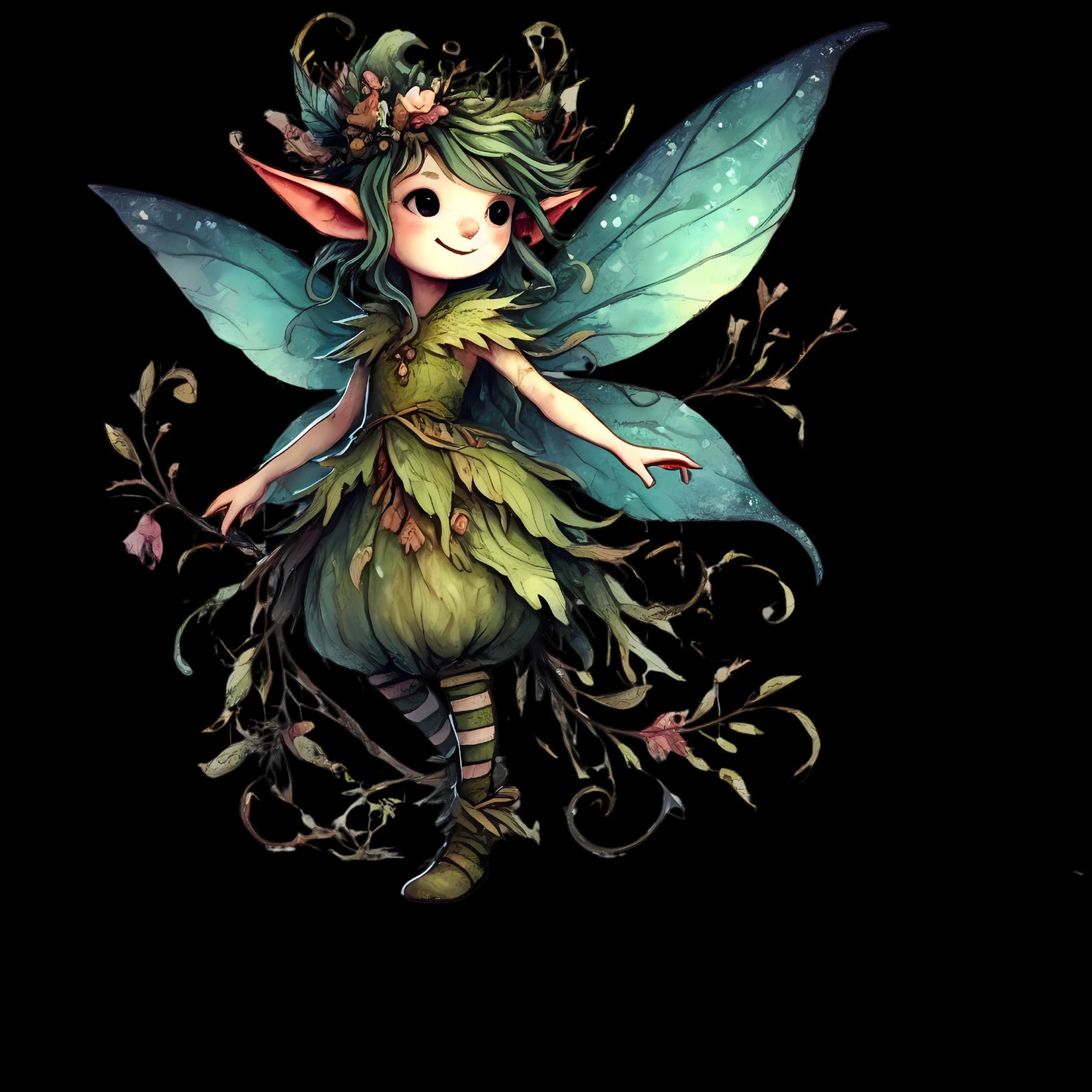 Fantasy Creatures PNG Clipart Pack | 46 Magical Fairy & Forest ...