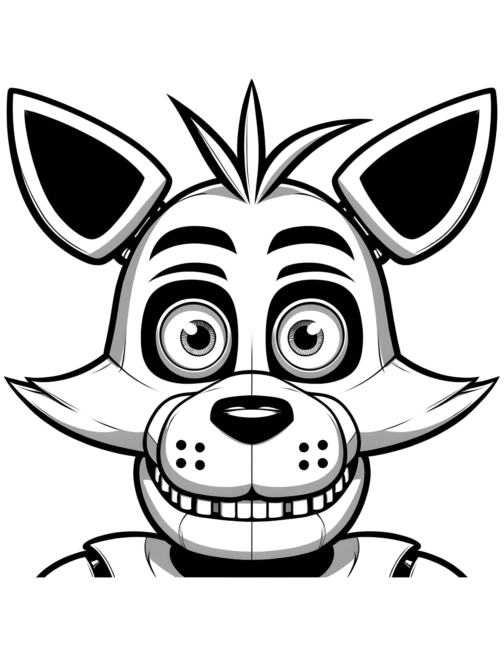 Animatronics Coloring Pages for Super Fans 50 Amazing Mechanical ...