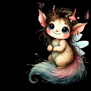 Fantasy Creatures PNG Clipart Pack | 46 Magical Fairy & Forest ...