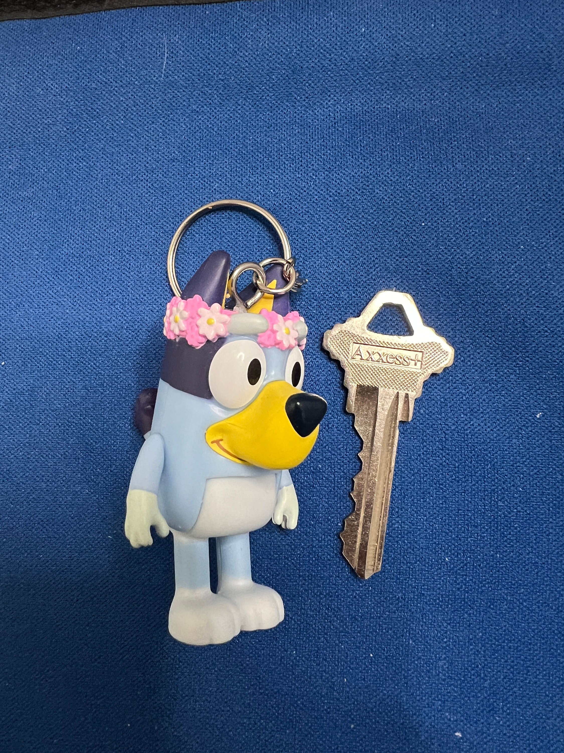 Flower Girl Bluey Keychain wed003 - Etsy