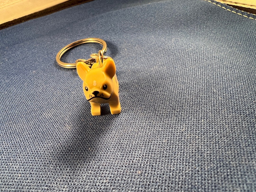 Lego Frenchie Keychain hnd003 - Etsy