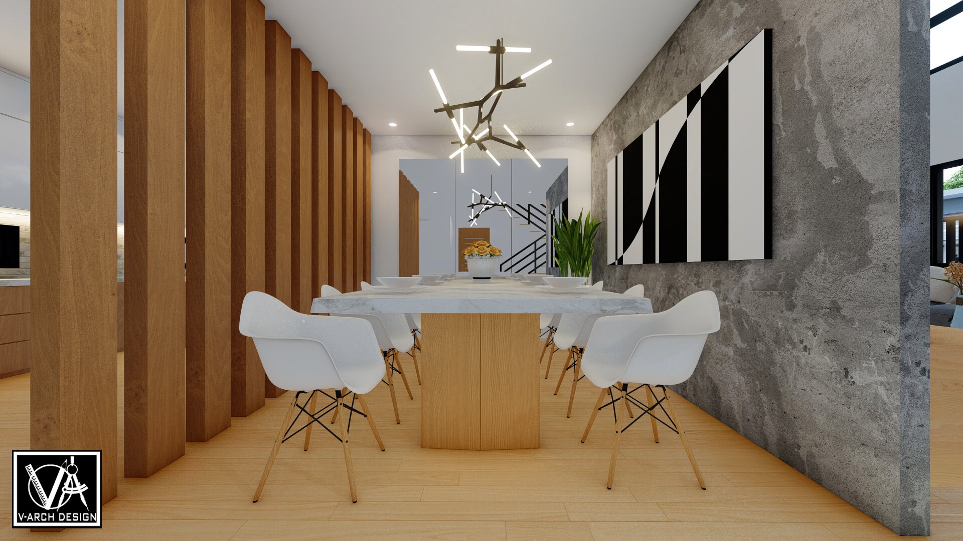 10x10 Meter 2 Storey Modern House High Ceiling Floorplan 5 Bedroom ...