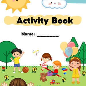 Toddler Busy Book Digital - Etsy