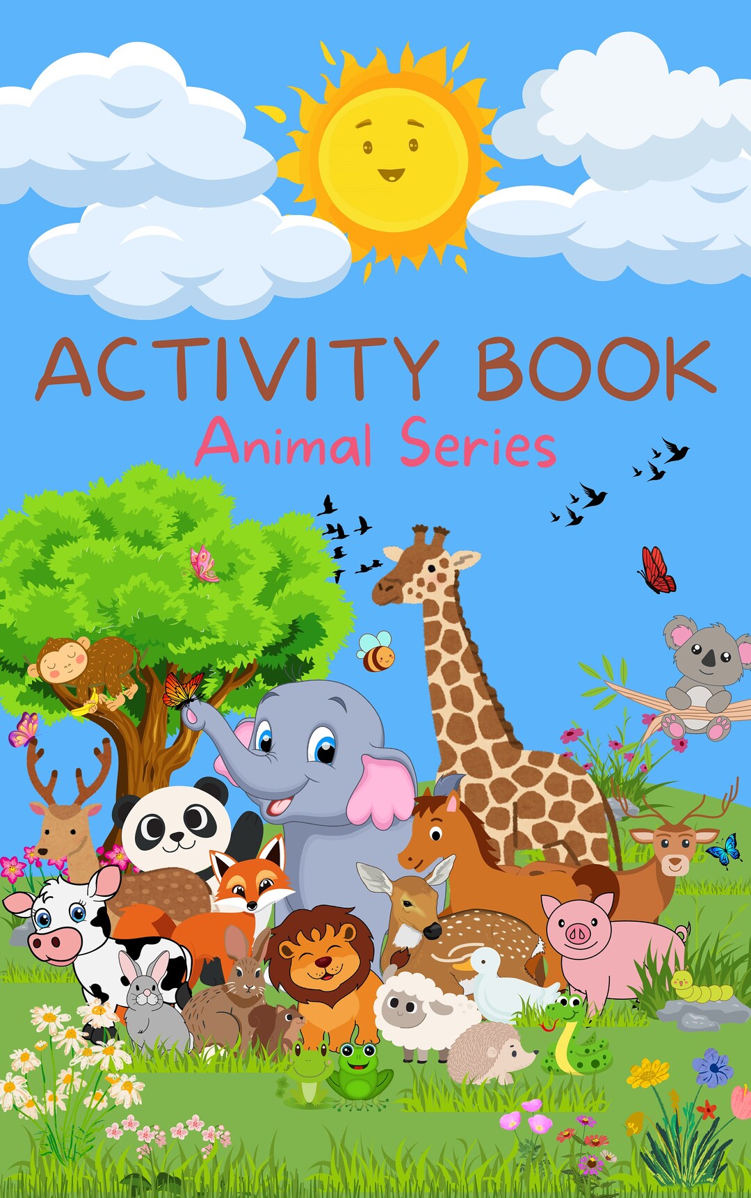 Animal Busy Book - Etsy