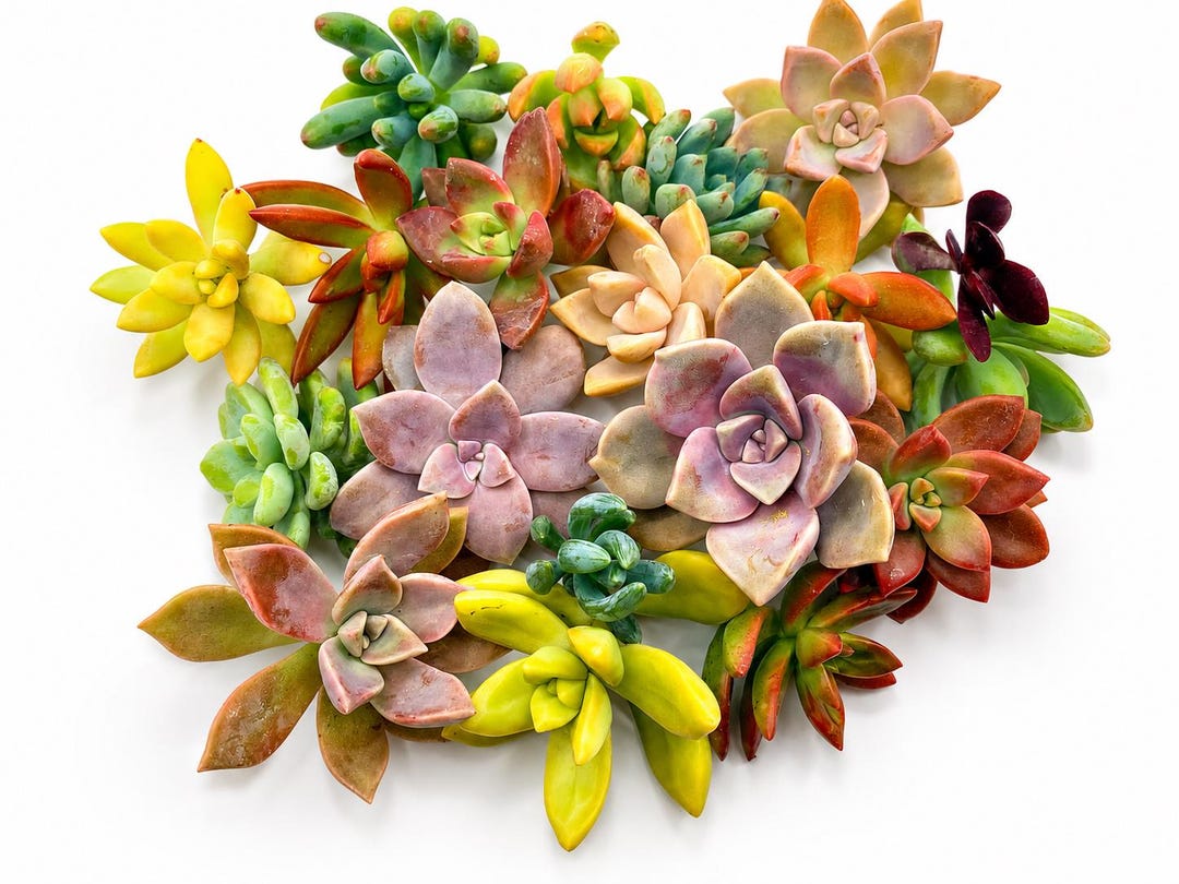 100+ Beginner Friendly Colorful Succulent Cuttings - Etsy