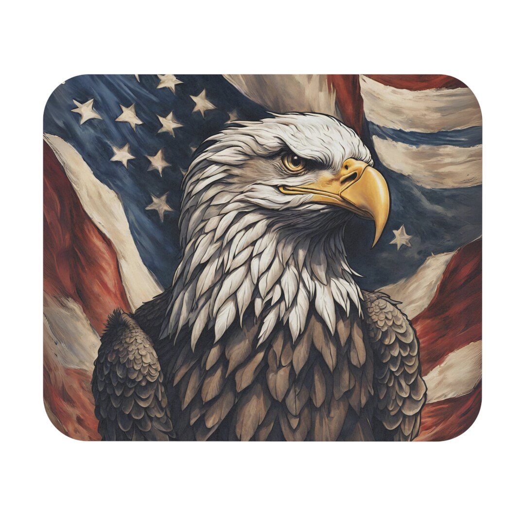 Patriotic Painting Mouse Pad - Etsy
