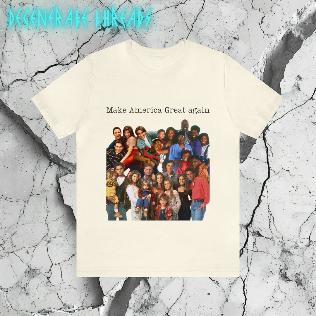 Make America Great Again Vintage Throwback to the 90's TGIF Lineup - Etsy