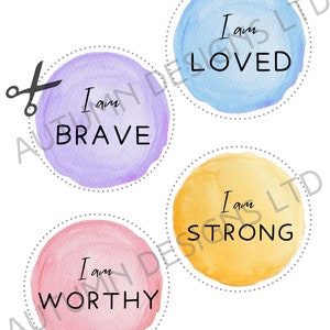 Affirmation Station Cut-outs for Classroom, Positive Affirmation ...