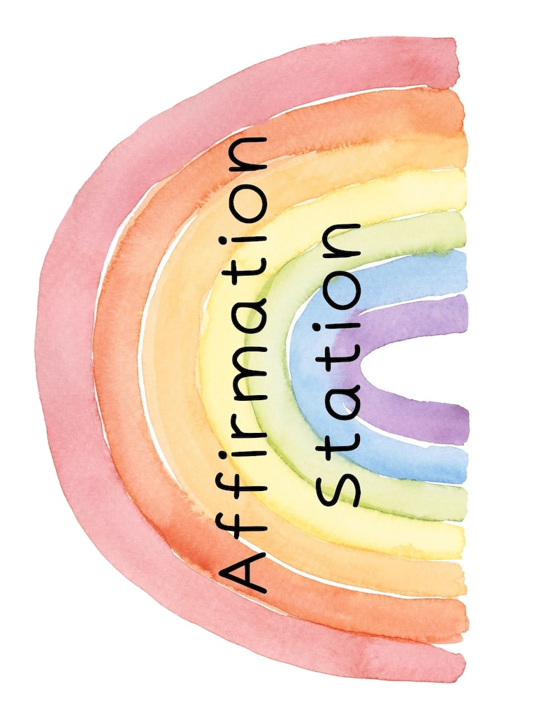 Affirmation Station Cut-outs for Classroom, Positive Affirmation ...