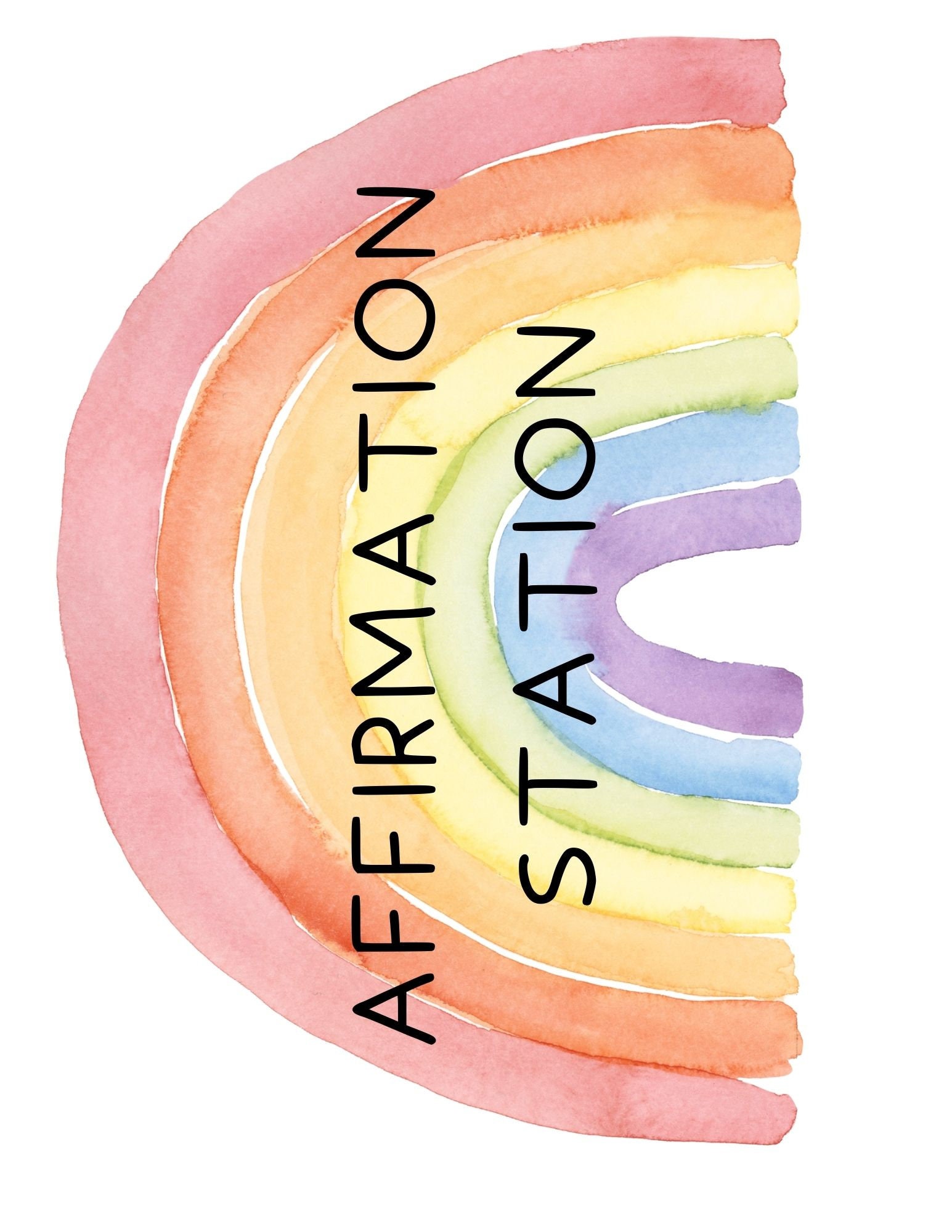 Affirmation Station Cut-outs for Classroom, Positive Affirmation ...