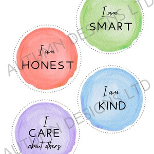Affirmation Station Cut-outs for Classroom, Positive Affirmation ...