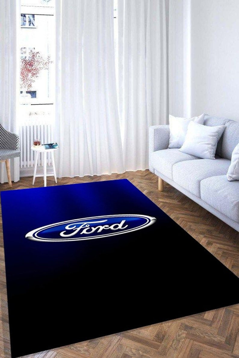 Ford Rectangular Carpet, for Garage, Carpet for Your Apartment, Hobby ...