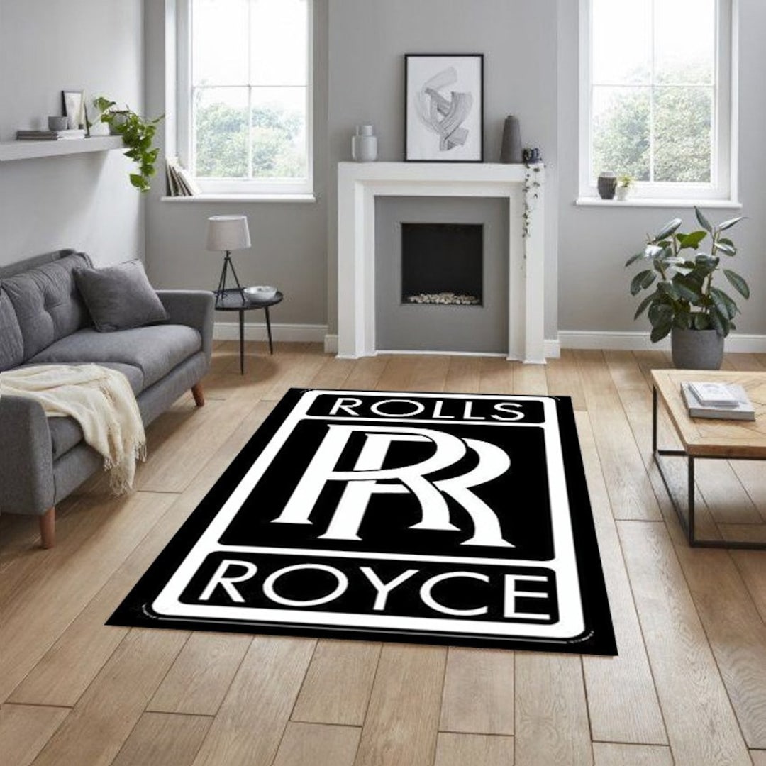 Rolls Royce Rectangular Carpet, for Garage, Carpet for Your Apartment ...