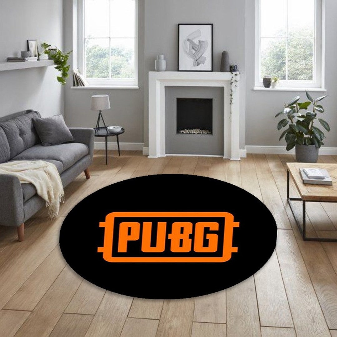 PUBG Game Round, Living Room Carpet, Carpet for Your Apartment, Hobby ...