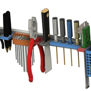 Modular Tool Rail System for Customizable Organization - Etsy