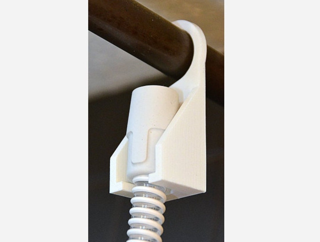 CPAP / Bipap 15mm Hose Hanger Shower Rod Mount for Easy Drying and ...