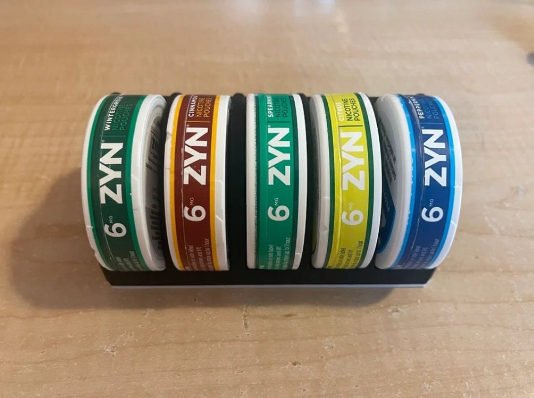 ZYN Can Desk Caddy Holds 2, 3, 4, or 5 Cans - Etsy