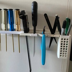 Modular Tool Rail System for Customizable Organization - Etsy