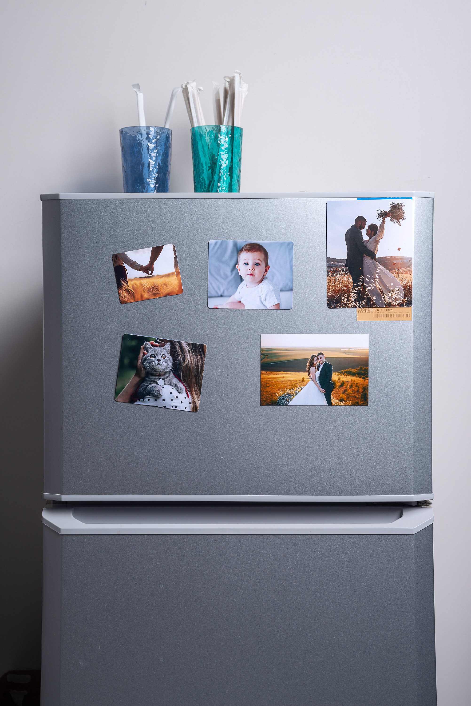 Custom Photo Magnets for Fridge Personalized Kitchen Decor, Unique ...