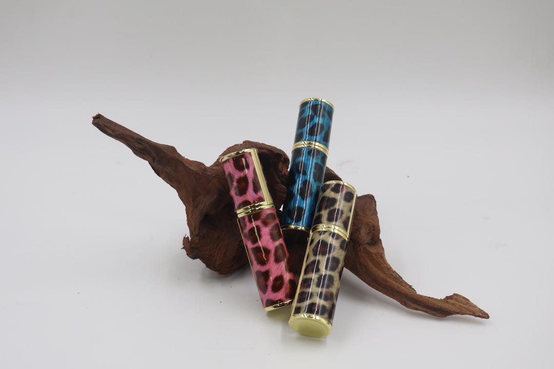 Leopard Print Perfume Atomizer – 5ml Refillable Travel Spray Bottle ...