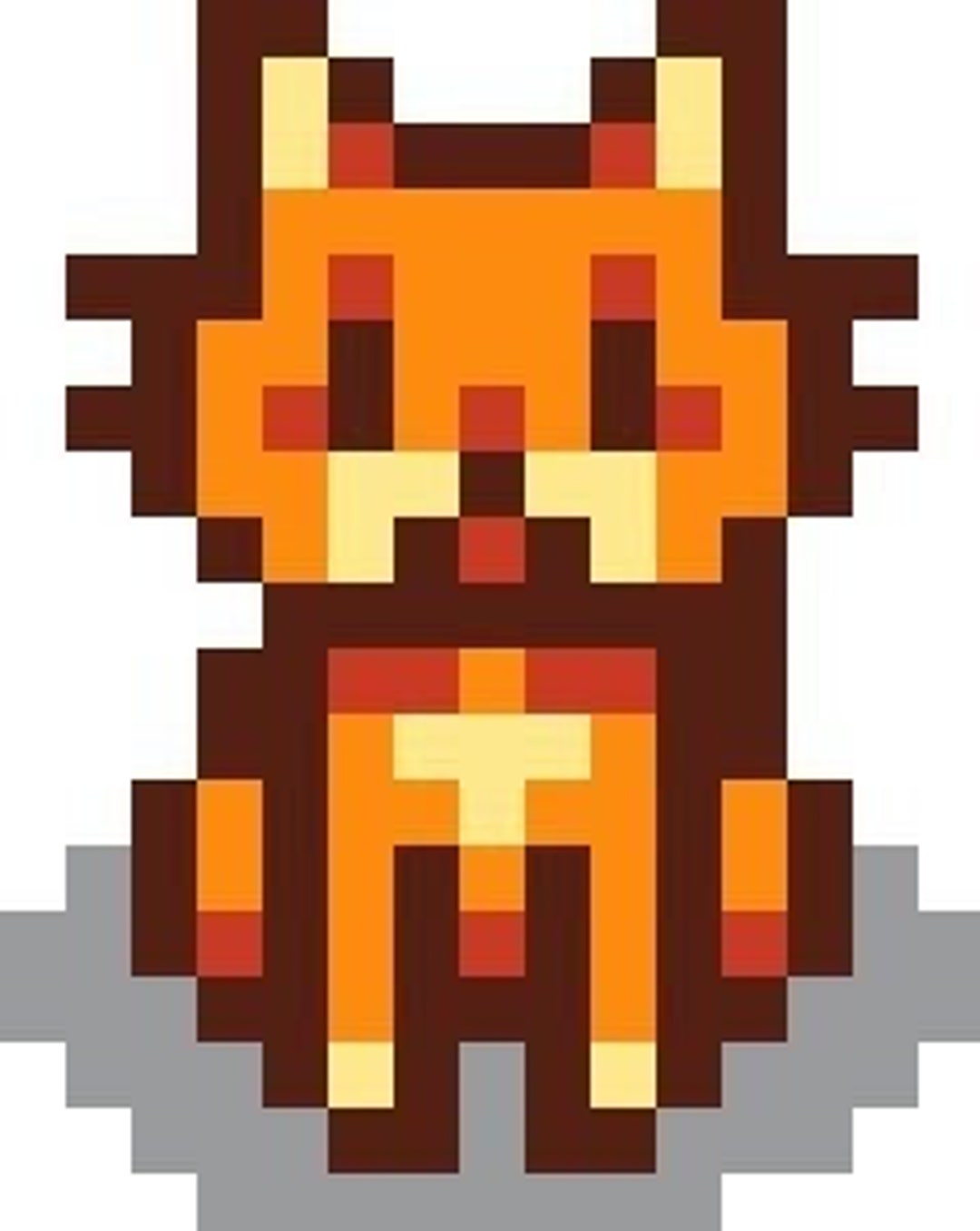 Stardew Valley Orange Cat Cross-stitch Pattern - Etsy