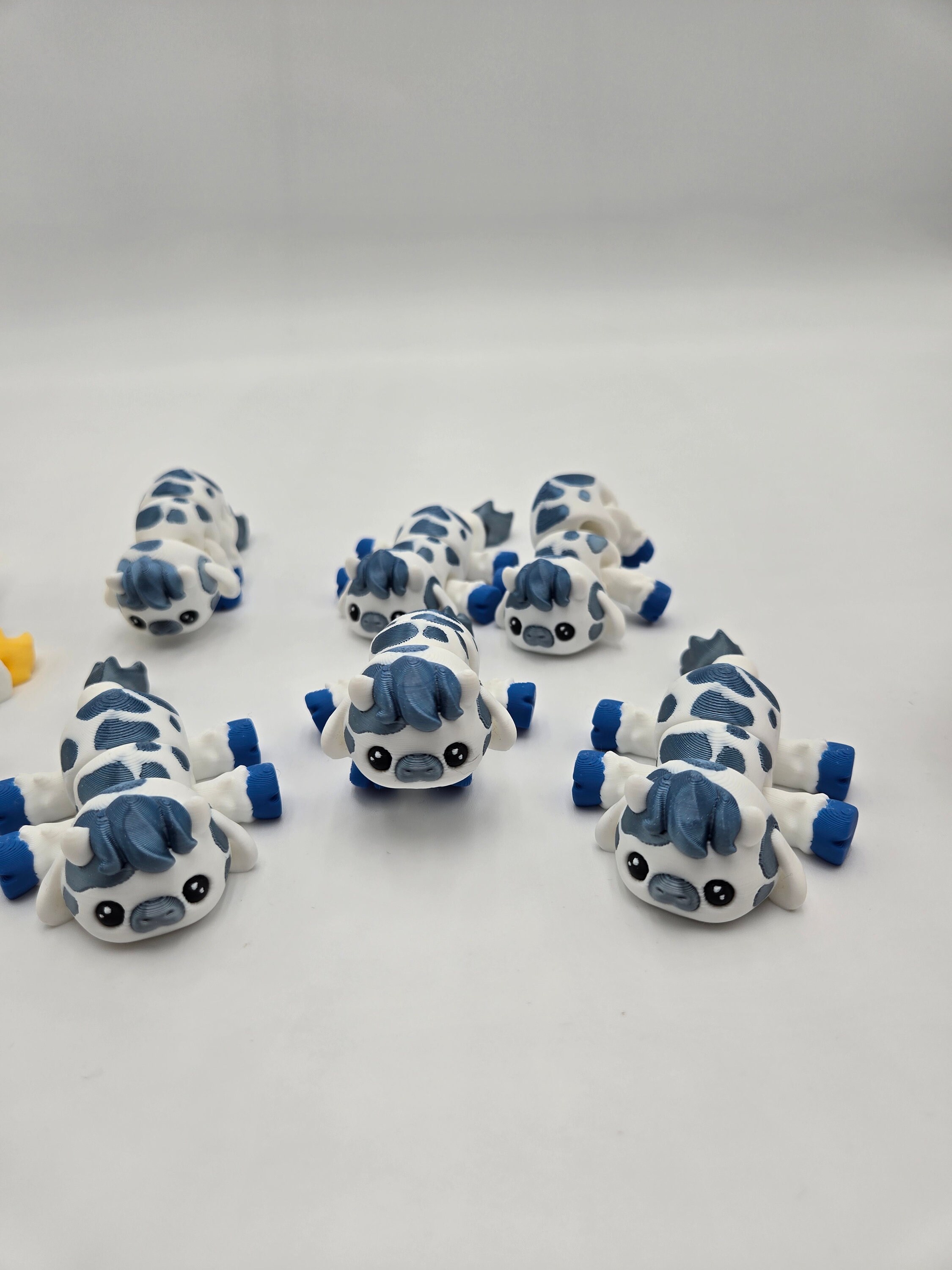 Cute Flexi Cow Collectible Fidget Figurine Gift - Etsy