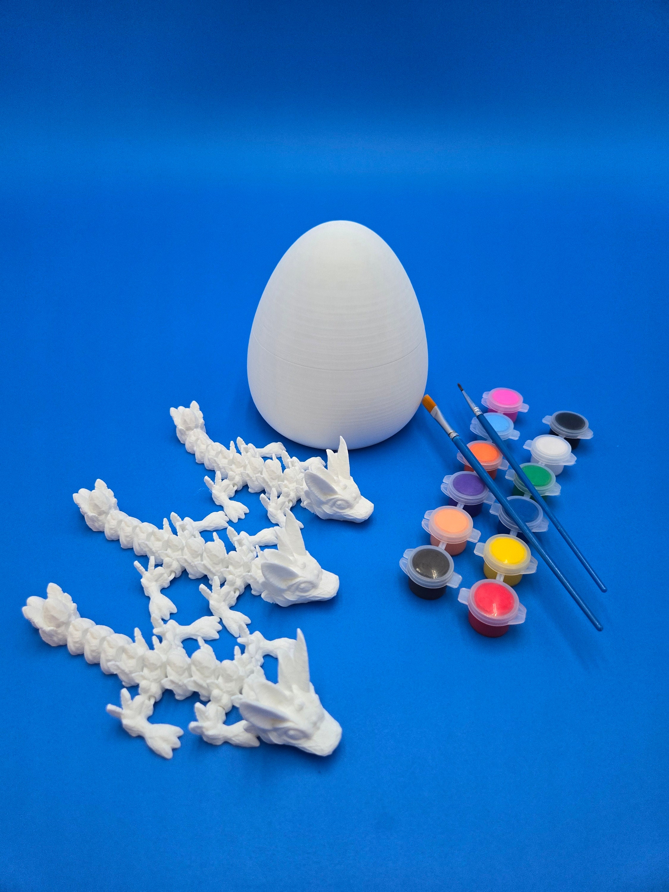 DIY Easter Egg Dragon Painting Kit With Giant Egg-includes 1 5 Egg, 3 ...