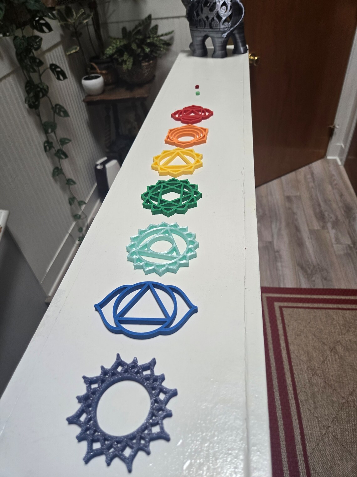 Chakra Decor, Chakra Gift, Wall Art, Table Art, Chakra Symbols free ...