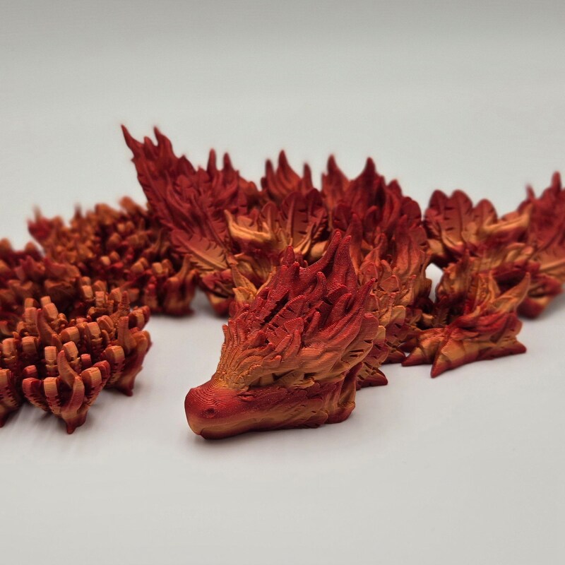Dragon Fire Necklace - Etsy