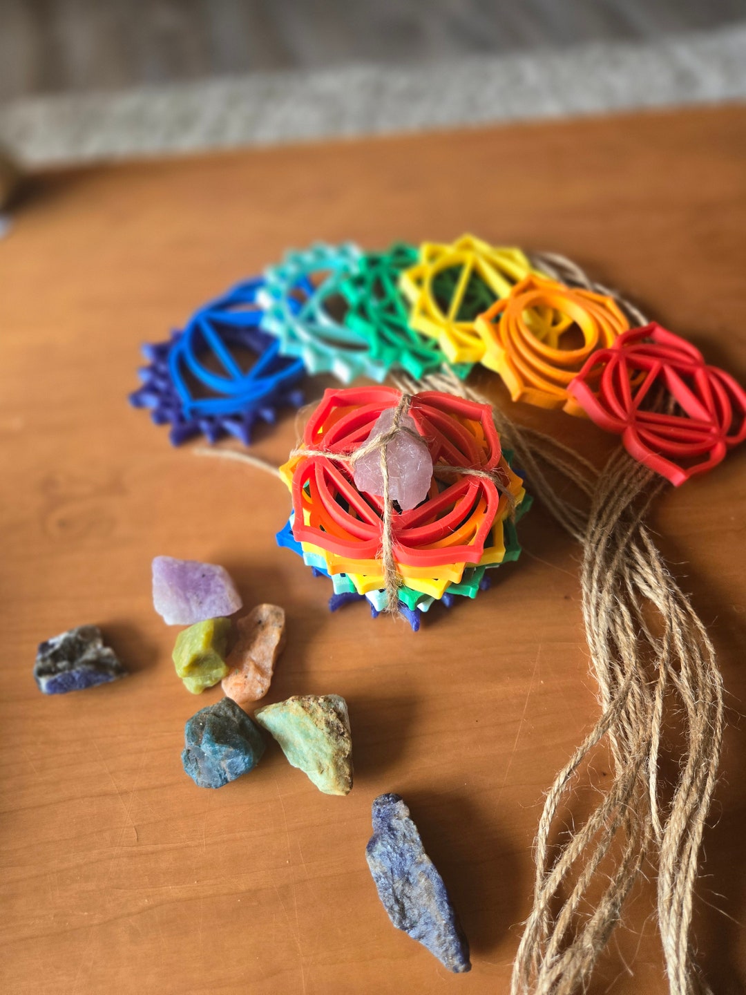 Chakra Decor, Chakra Gift, Wall Art, Table Art, Chakra Symbols free ...